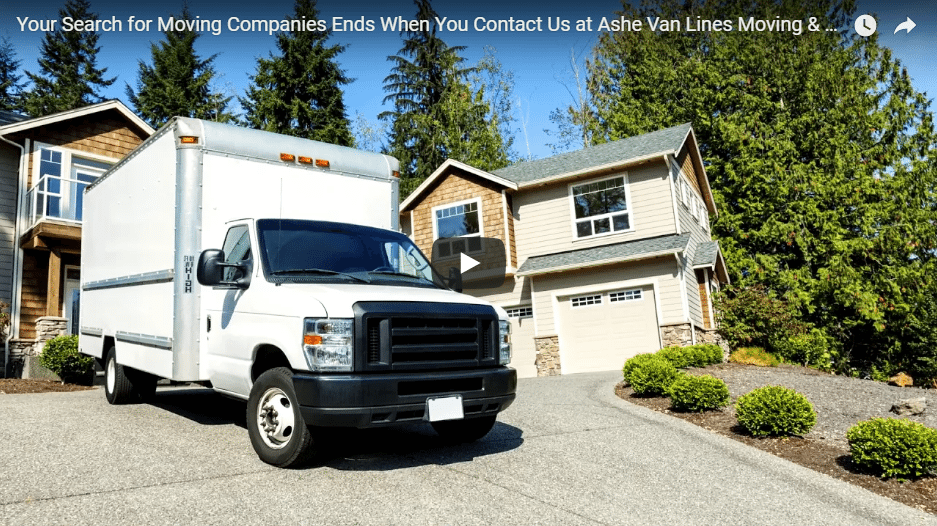 Ashe Van Lines Moving & Storage: You Can Count On Us to Provide ...